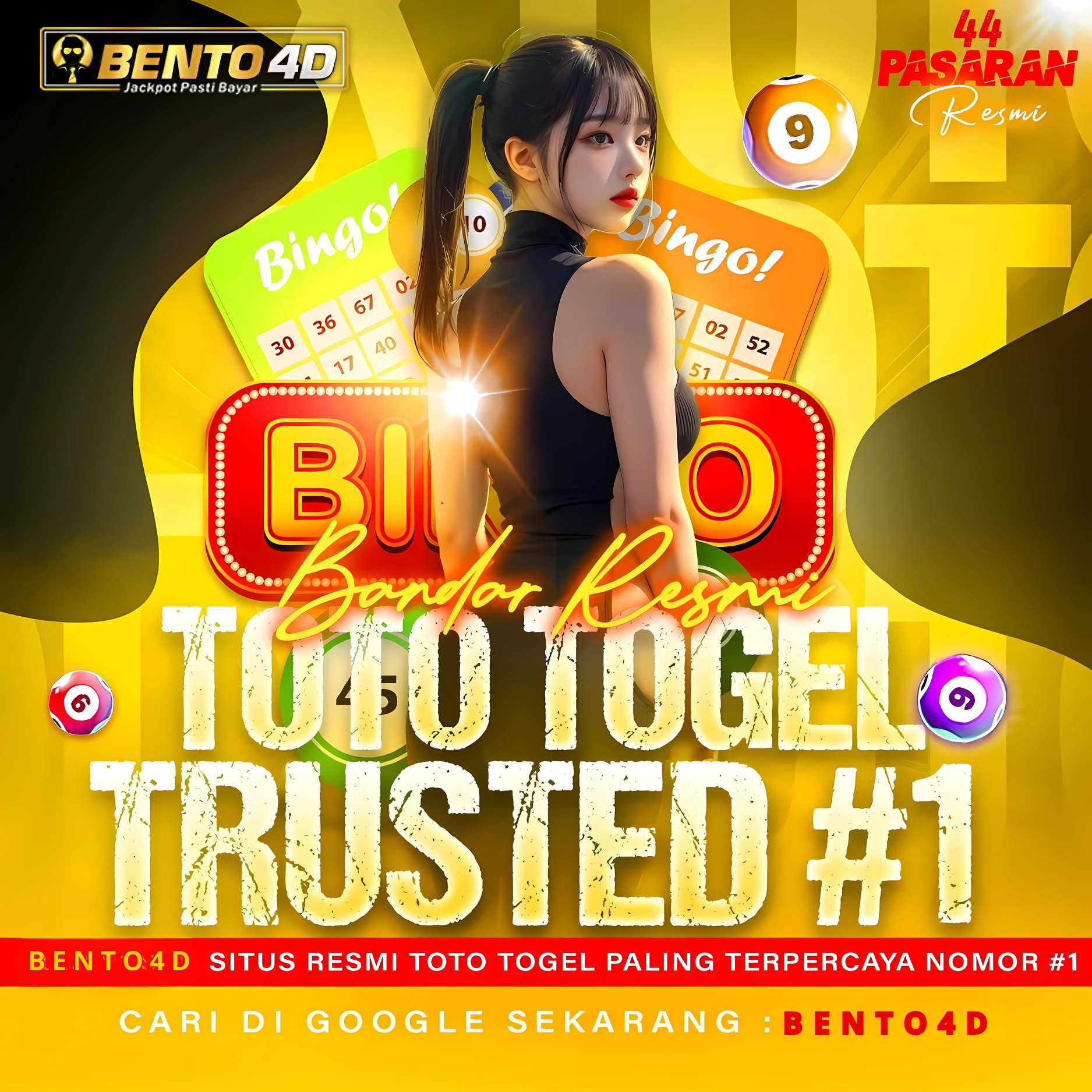 Bento4d - Daftar Situs Toto Togel Online 4D & Toto Slot Resmi Indonesia